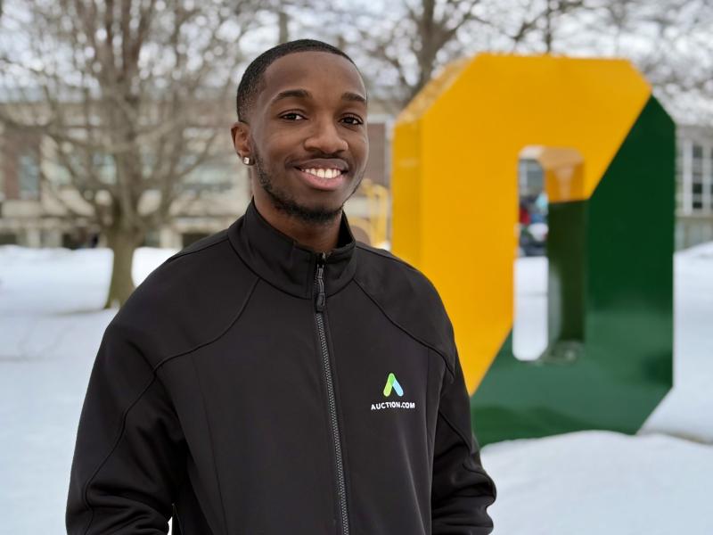 Student spotlight: Jaylen Cameron | SUNY Oswego news + events