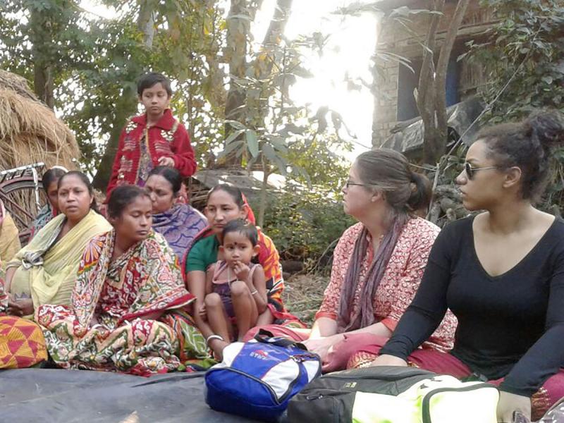 Class finds happiness, resilience during outreach in India | SUNY ...