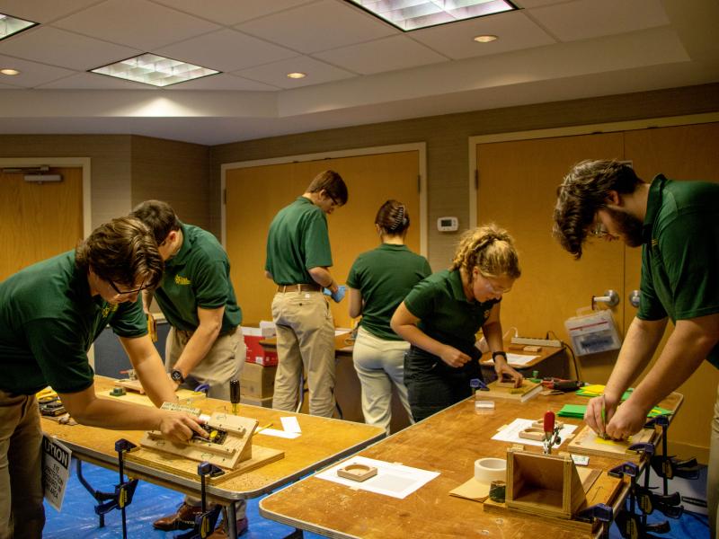 Technology students earn several awards at conference | SUNY Oswego ...
