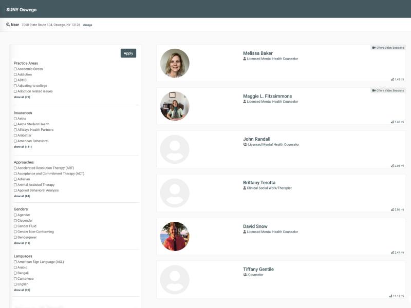 Thriving Campus app connects students to mental health resources | SUNY ...